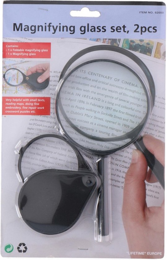 Lifetime vergrootglas 2-delig | bol.com