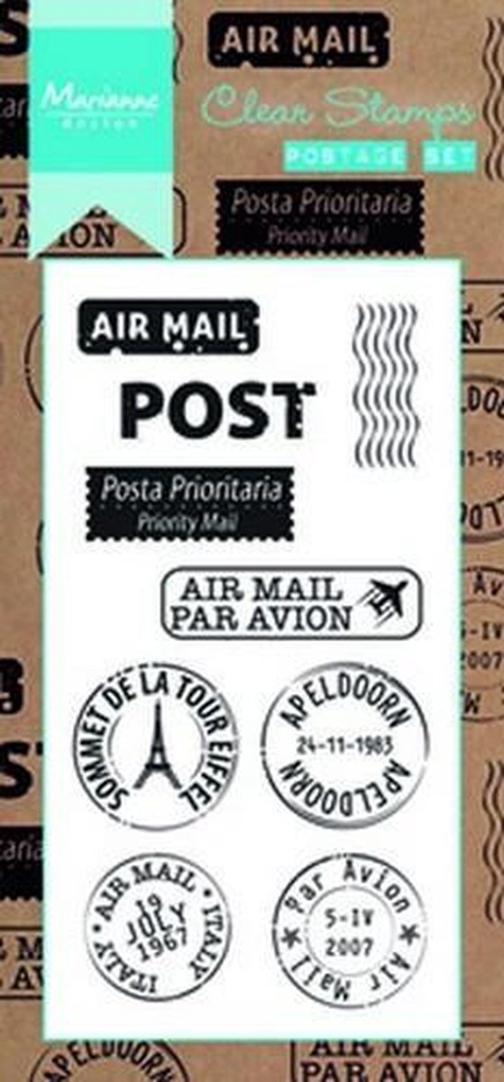 Marianne Design Stempel Poststempel set (INT) CS0995 | bol.com