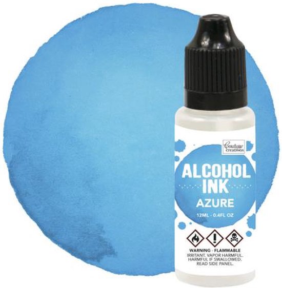Alcohol Ink Aquamarine / Azure Blue (12mL | 0.4fl oz) | bol.com