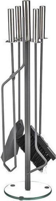 Haushalt 60807 - Openhaardset - 5 delig - RVS | bol.com