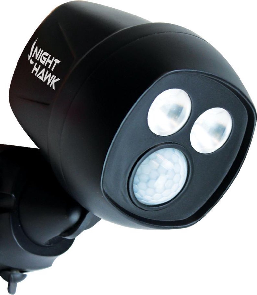 Night Hawk Spot Draadloze Led Bewegingssensor - 450 Lumen | bol.com