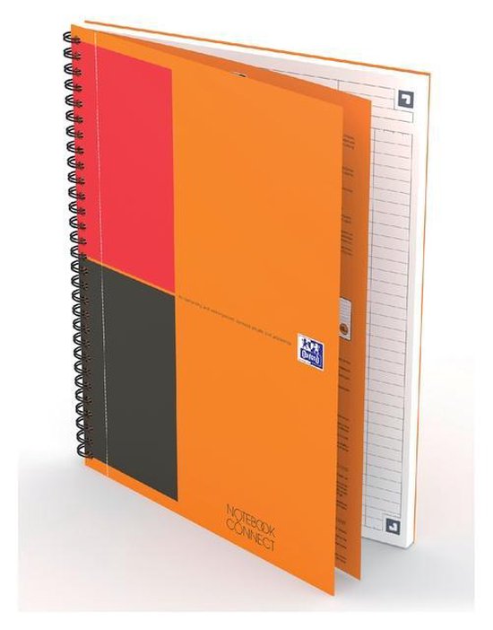 5 x Notitieboek Oxford notebook Connect B5 lijn | bol