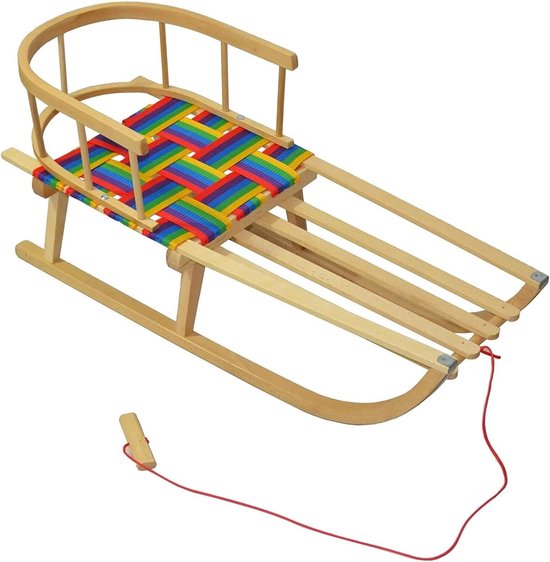 Houten slee – Houtenslee – Kinderslee – Babyslee – Winterslee – Slee ...