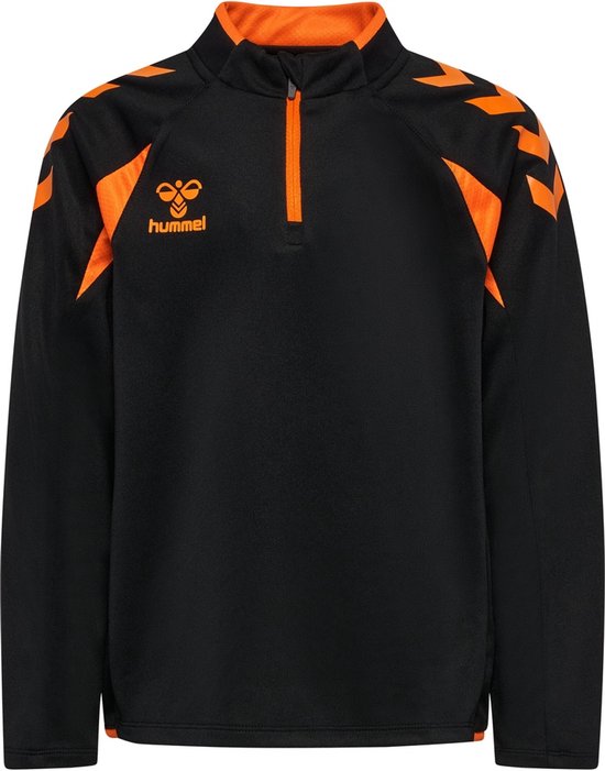 Hummel Kinder Trainingsjacke Core 2.0 Half Zip 230833 Black/Orange ...