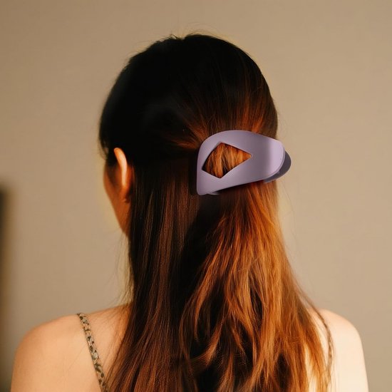 4x Platte Haarclips met Grote Klauw - Elegante Franse Klemmen voor Dik ...