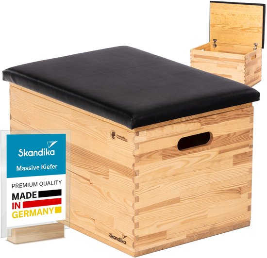 Skandika Vira springkist kist - Plyometrische springkist van massief ...