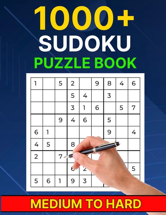 Sudoku Puzzelboek - Logische Puzzels - Hersenkrakers Oplossen - Meer ...