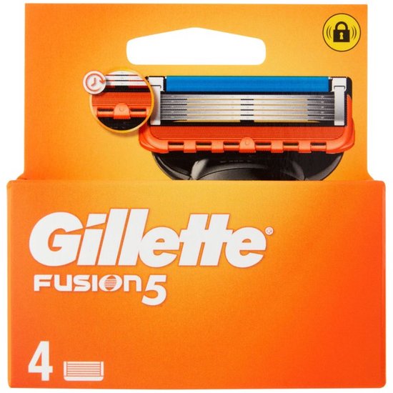 Gillette Fusion 5 scheermesjes - 4-pack - Men's | bol