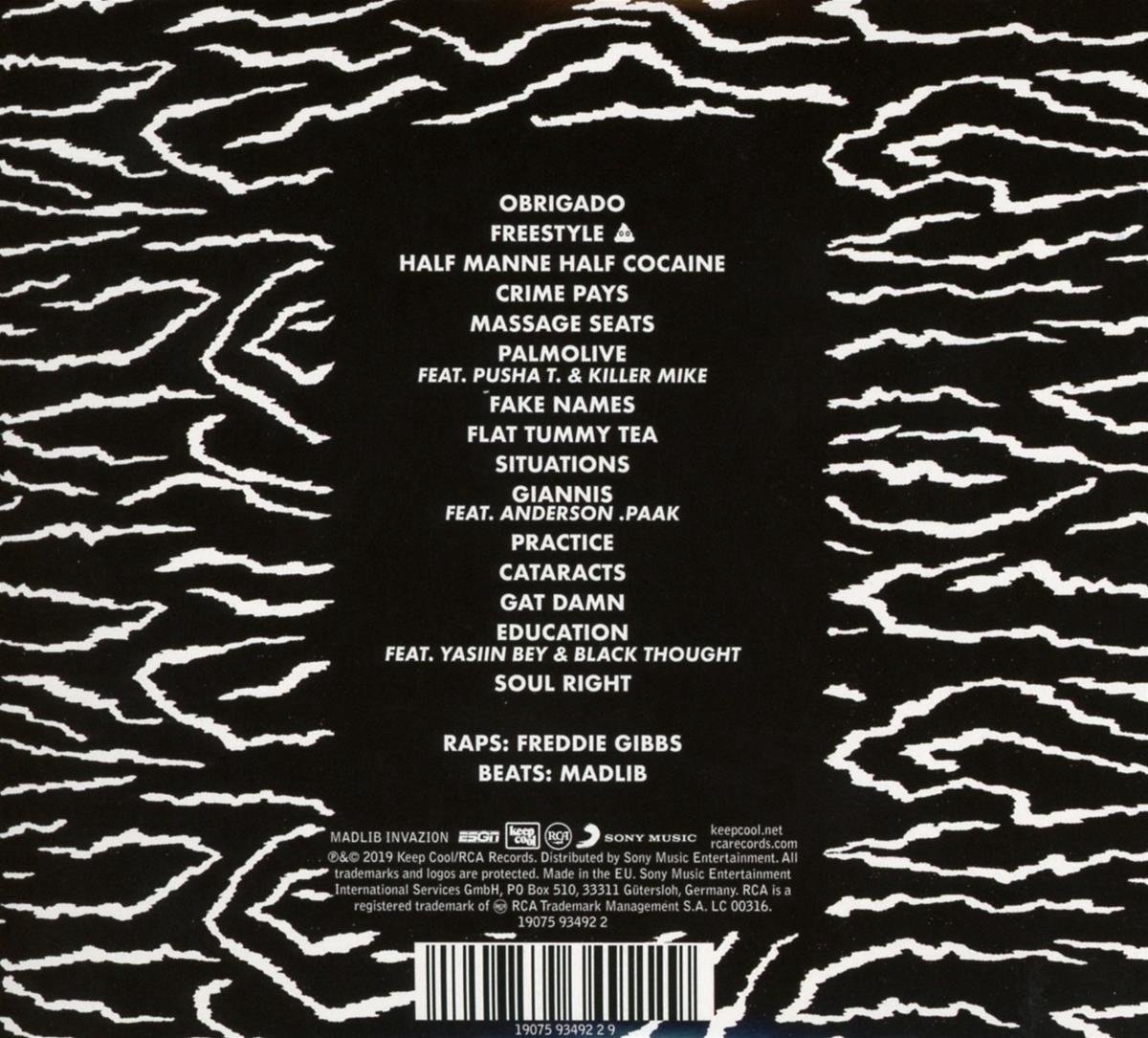 Bandana, Freddie Gibbs & Madlib | CD (album) | Muziek | bol.com