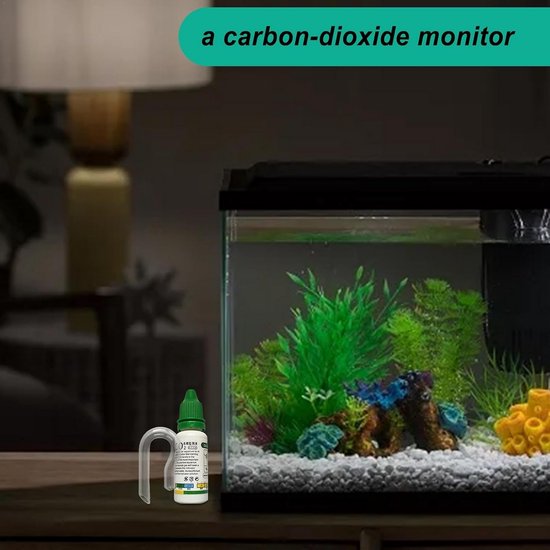 CO2 Druppelchecker voor Aquarium: Nauwkeurige CO2 Meting voor ...