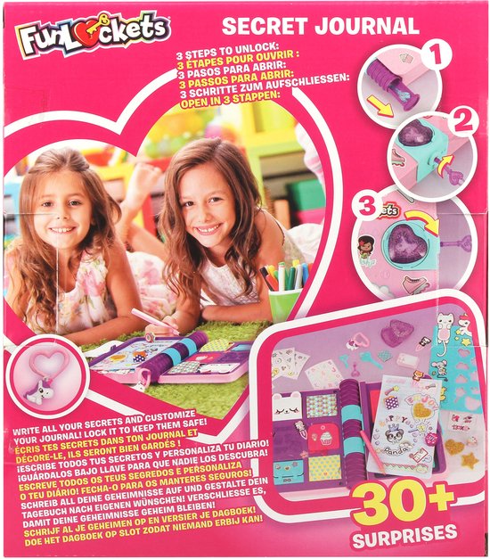 Jumbo - FunLockets - Secret Journal - Dagboek meisjes - Vanaf 6 jaar | bol