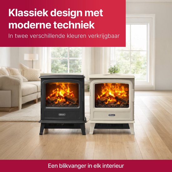 Dimplex Evandale Sfeerhaard - Waterdamp, Optimyst 3D-vlameffect, 2 kW ...