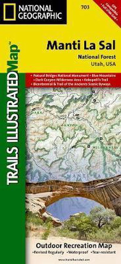 Manti La Sal National Forest, National Geographic Maps | 9781566953771 ...