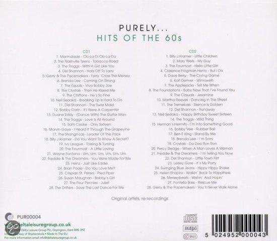 Purely Hits Of The 60 S, various artists | CD (album) | Muziek | bol