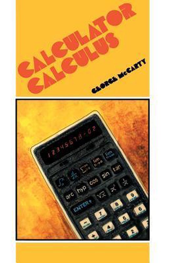 Calculator Calculus | 9780419129103 | G. Mccarty | Boeken | bol