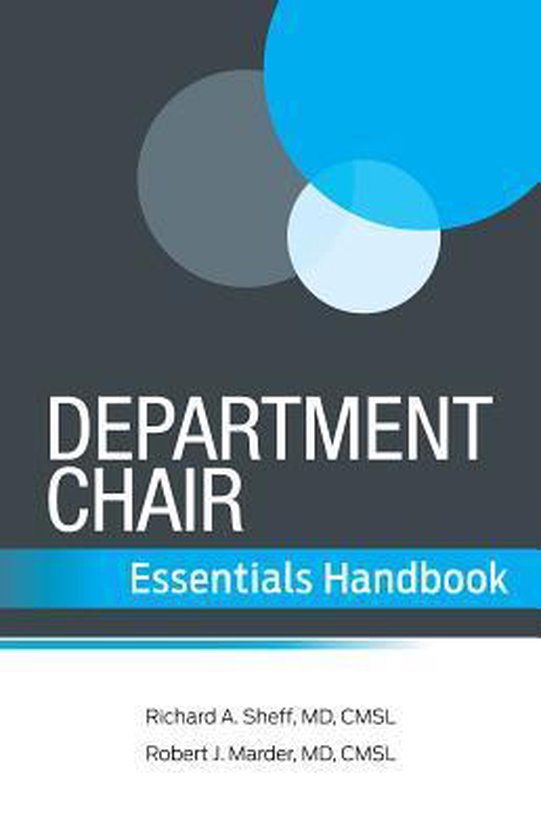 Department Chair Essentials Handbook | 9781601469465 | Richard A Sheff ...