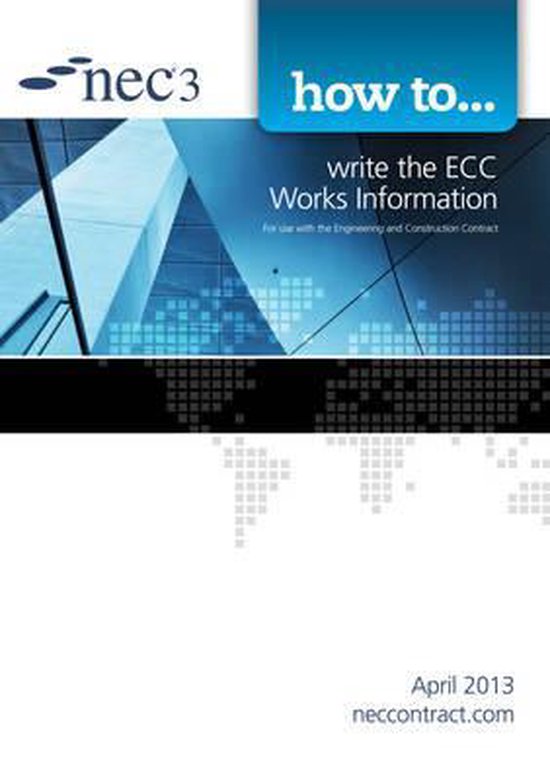 How to Write the ECC Works Information | 9780727759078 | Nec | Boeken ...