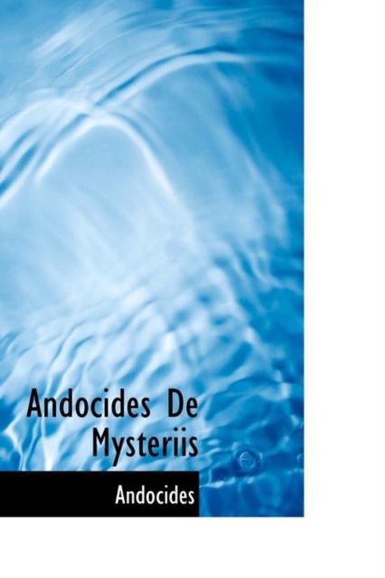 Andocides de Mysteriis, Andocides | 9781110052202 | Boeken | bol.com