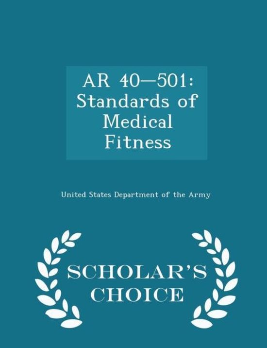 AR 40-501 | 9781297053702 | Boeken | bol