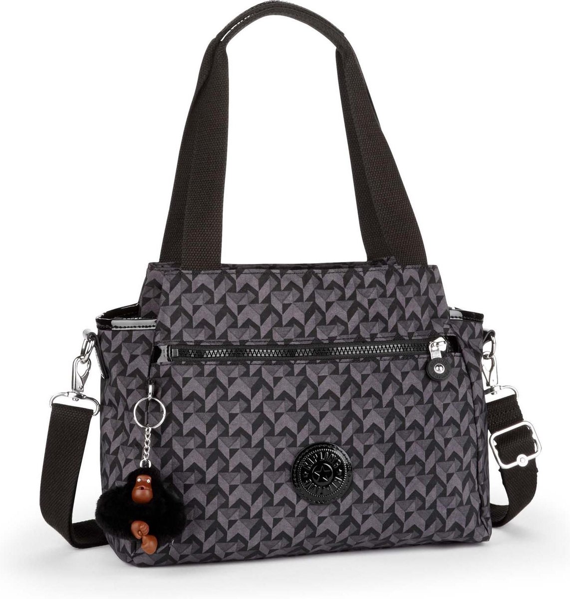 Kipling Elysia - Schoudertas - Festive Geo | bol
