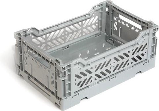Surplus Klapbox mini - 26,5 x 17,1 cm - 4 l - Grijs | bol.com