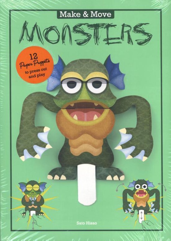 Make and Move: Monsters, Sato Hisao | 9781780677941 | Boeken | bol.com