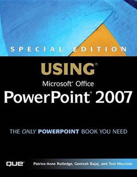 Special Edition Using Microsoft Office PowerPoint 2007 (ebook), Patrice-Anne Rutledge... | bol.com