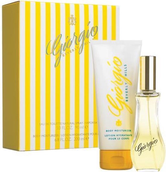 Giorgio Beverly Hills Yellow - Eau de Toilette + Bodylotion ...