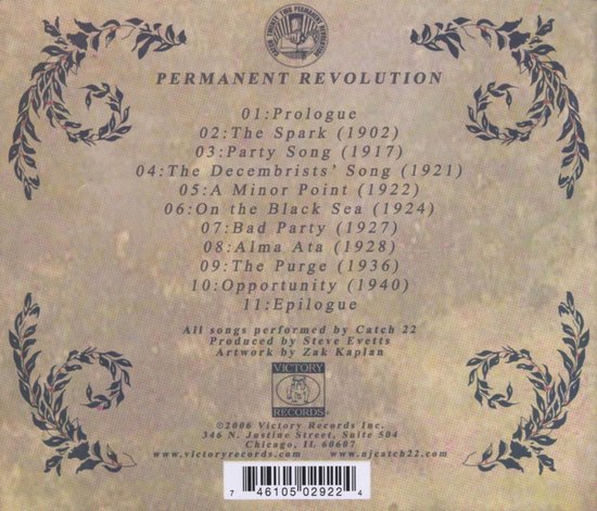 Permanent Revolution, Catch 22 | CD (album) | Muziek | bol