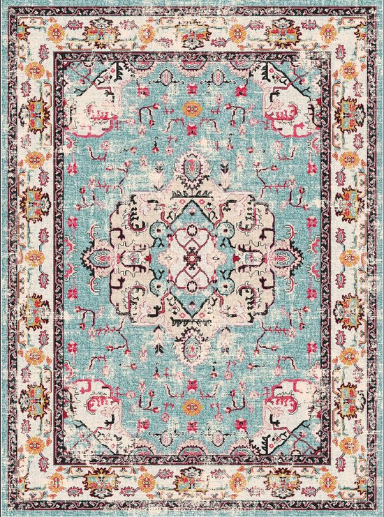 Karpet Bodrum Aqua Multi Kleur | bol