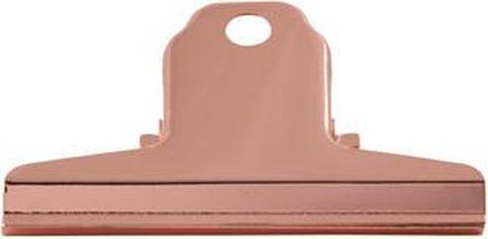 LPC Papierklem Spring clip - koper - 76 mm -10 stuks | bol.com