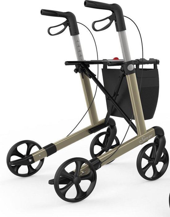 Rehasense Server Design Rollator - Lichtgewicht | bol