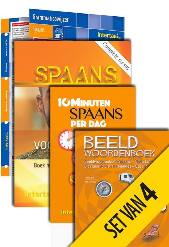 Spaans compleet Pakket (4 titels), Intertaal | 9789462939646 | Boeken | bol