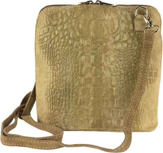 Tas Croco Sand | bol.com