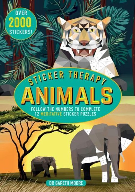 Sticker Therapy Animals, Parragon Books Ltd | 9781474869324 | Boeken ...