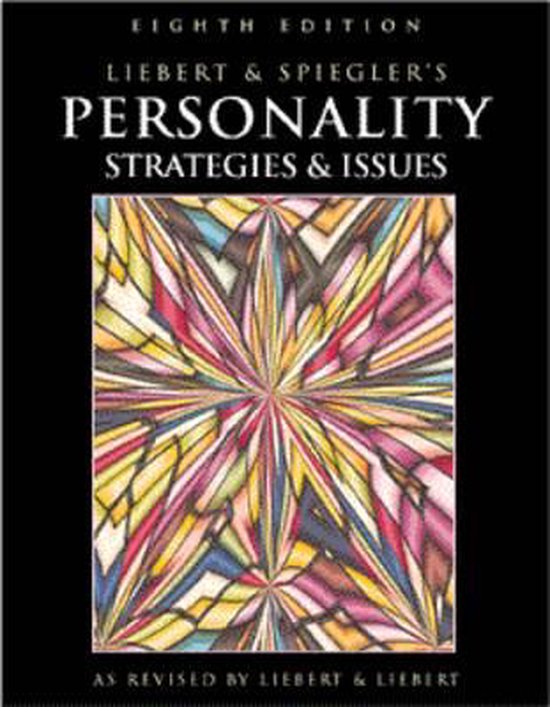 Personality, Robert M. Liebert | 9780534264185 | Boeken | bol.com