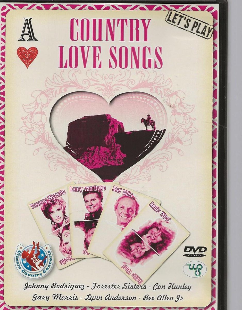 Country Love Songs [DVD #2], various artists | Muziek | bol