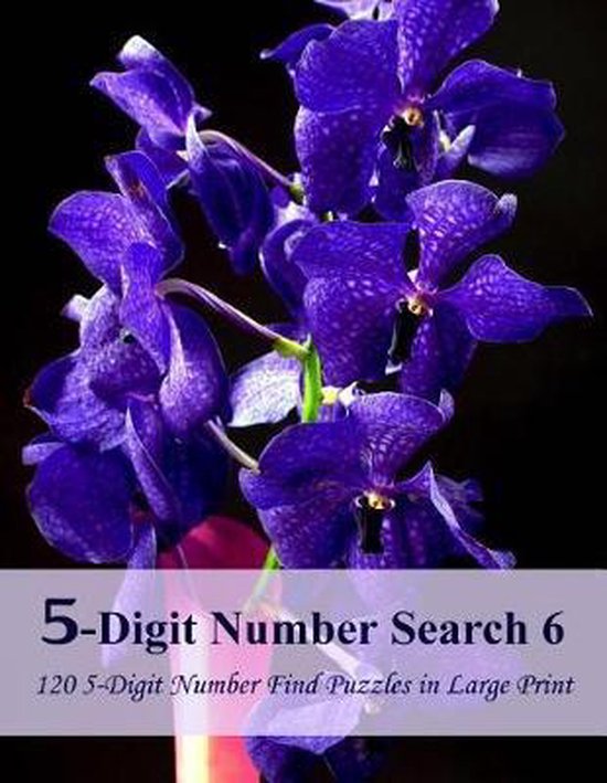 5-Digit Number Search 6, Puzzlefast | 9781547074280 | Boeken | bol.com