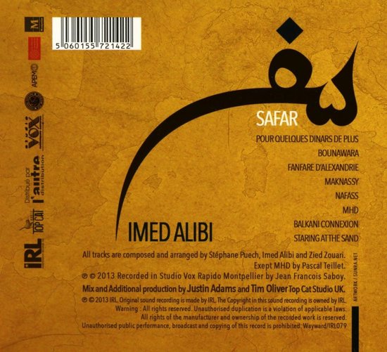 Safar, Imed Alibi | CD (album) | Muziek | bol.com
