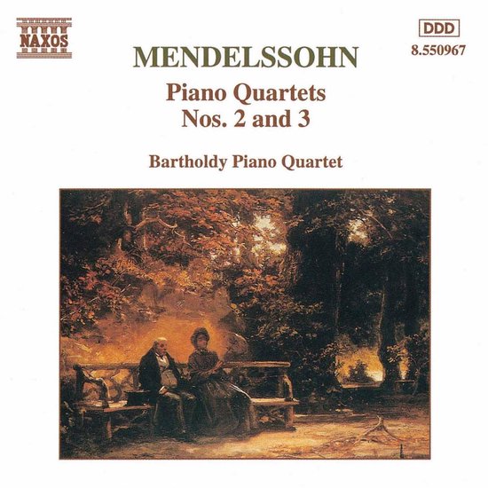 Bartholdy Piano Quartet - Mendelssohn: Piano Quartets Nos.2 And 3 (CD), Bartholdy... | bol