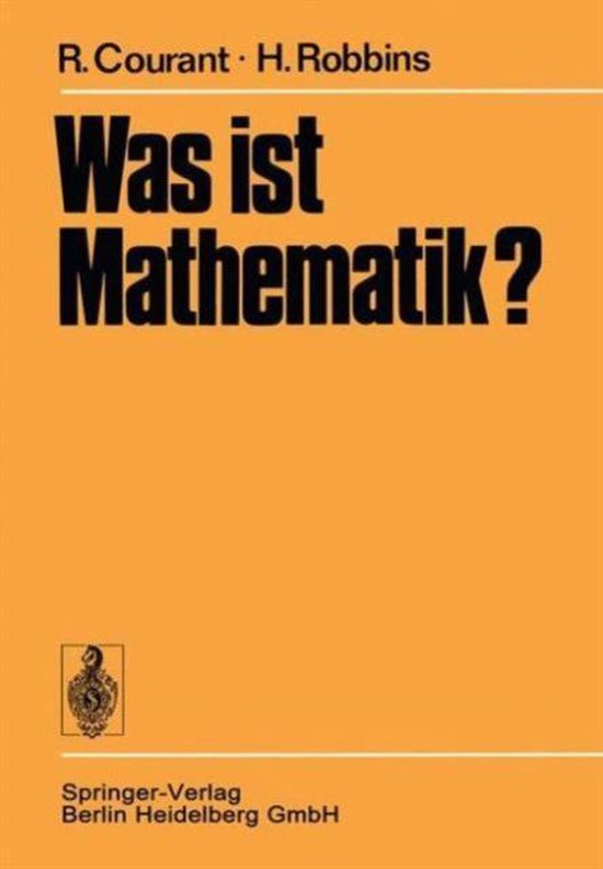 Was Ist Mathematik? | 9783540062561 | Courant Richard Courant | Boeken ...