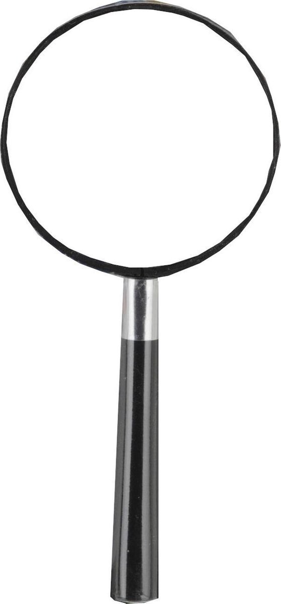 Free And Easy Vergrootglas Junior 12 Cm Glas Zwart | bol