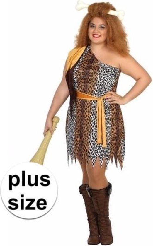 Grote maten holbewoonster kostuum voor dames 42/44 | bol