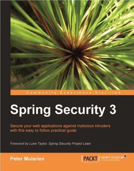 Spring Security 3 (ebook), Peter Mularien | 9781847199751 | Boeken ...