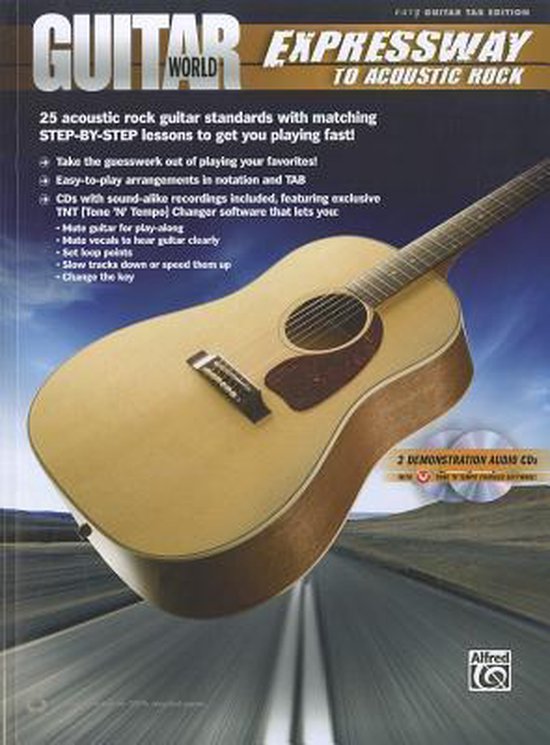 Guitar World -- Expressway to Acoustic Rock, Alfred Publishing ...