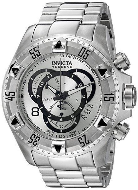 Invicta Excursion 5524 - Mannen - Horloge - Grijs - Quartz - Ø52 mm | bol.com