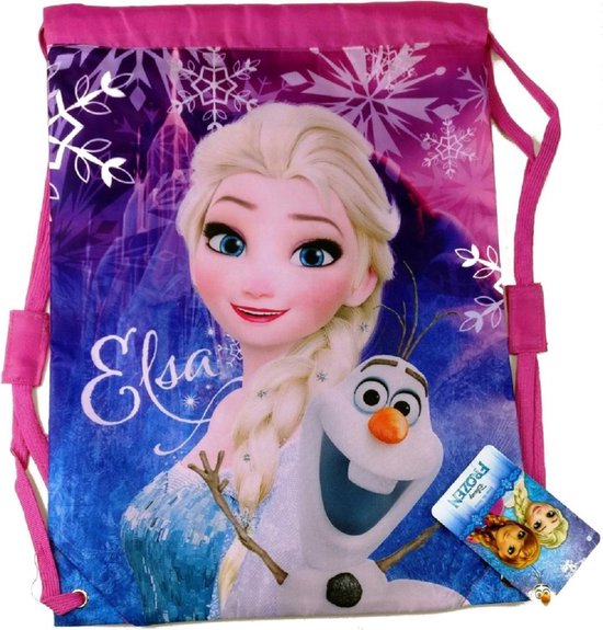 Disney - Frozen - Elsa - rugtas - gymtas - zwemtas - trekkoordtas ...
