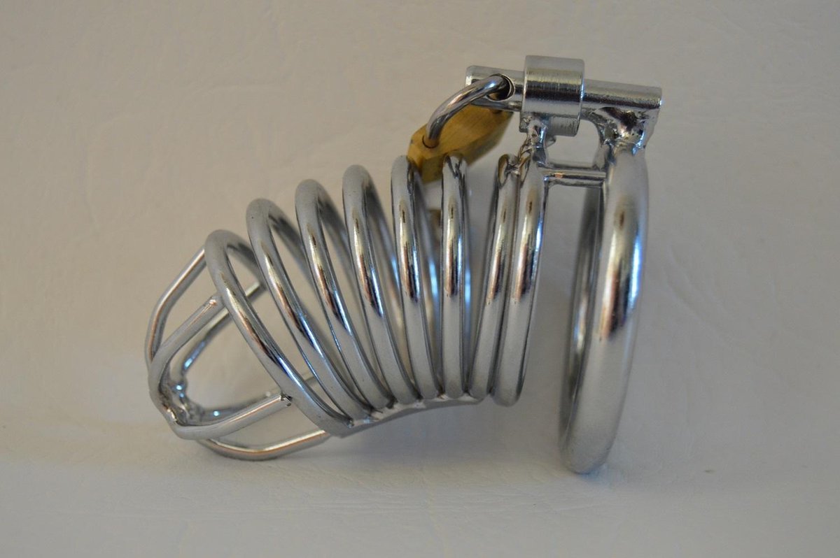Metalen Cockcage Met Slot
