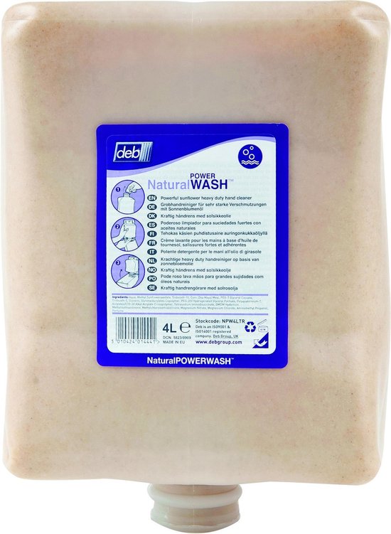 Deb natural power wash 4 liter | bol.com