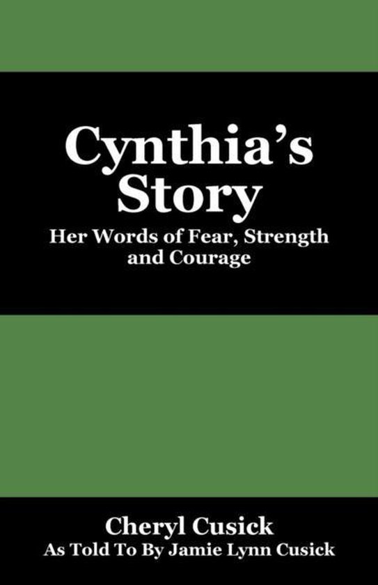 Cynthia's Story, Jamie Lynn Cusick | 9781478711360 | Boeken | bol.com